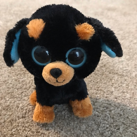 Ty | Toys | Ty Beanie Boos Tuffy The Rottweiler | Poshmark